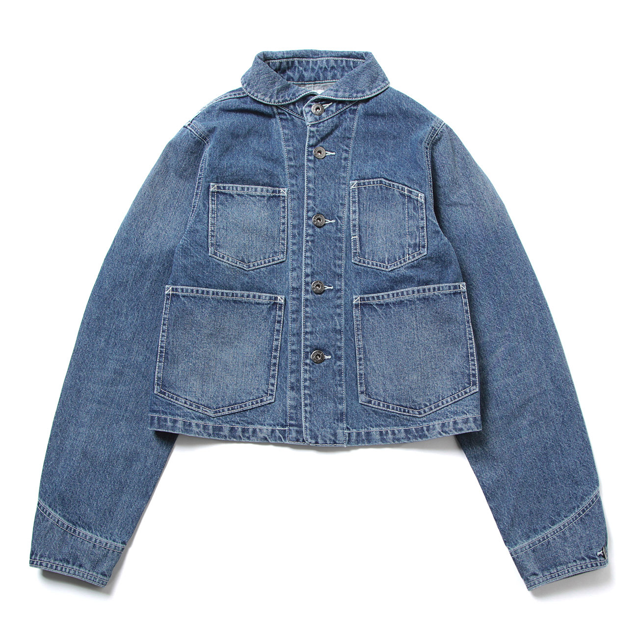 RhodolirioN / ロドリリオン | Short Coverall -Denim - Indigo RhodolirioN / ロドリリオン | Short Coverall -Denim - Indigo