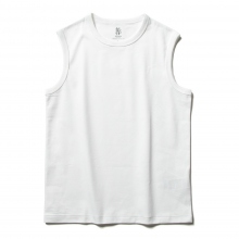 BATONER / バトナー | PACK TANK TOP (DEGREASE COTTON) (レディース) - White | 通販 - 正規取扱店 | COLLECT STORE ...