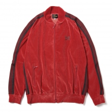 Needles / ニードルズ | R.C. Track Jacket - C/Pe Velour - Red | 通販 - 正規取扱店 ...