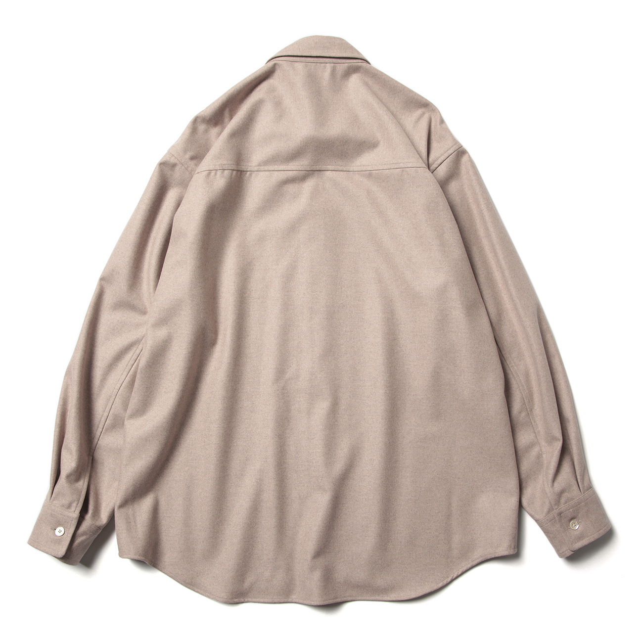 AURALEE / オーラリー | WOOL FULLING FLANNEL SHIRTS (メンズ AURALEE / オーラリー | WOOL FULLING FLANNEL SHIRTS (メンズ