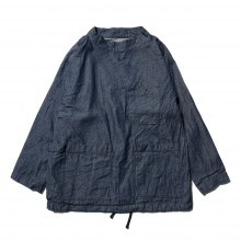 ENGINEERED GARMENTS | EG Workaday Smock Popover - 8oz Denim - Indigo ...